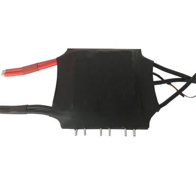 China Alta tensão sem escova programável 1000A 120V do controlador do ESC do barco preto de RC 12 meses de garantia à venda