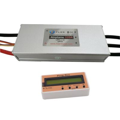 中国 OPTO USBプログラム320A 5V RC飛行機ESCのブラシレス アルミニウム カバー12-22SS 販売のため