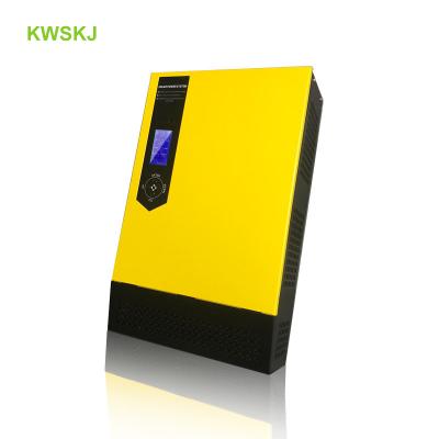 China KWSKJ solar on/off inverter 2kw/3kw/4kw/5kw grid with mppt solar hybrid charge controller inverter 470*335*210mm for sale