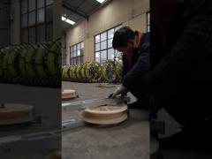 Single Wheel Conductor Stringing Blocks 5KN-20KN Wire Stringing Blocks