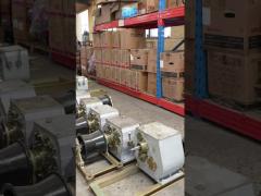 Dubbele trommel motor aangedreven lier 47Kn ondergrondse kabel lier machine
