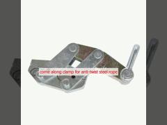 Anti-twist staaldraadclamps roestvrij staaldraad touwclamps