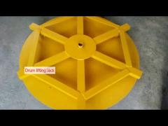 Verticale draad spoel Jack Stand 30KN 20KN Draad trekken Jack Stand