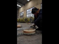 single wheel conductor stringing blocks 5kn-20kn wire stringing blocks