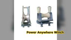 Ton Engine Winch Power Towing Lifting