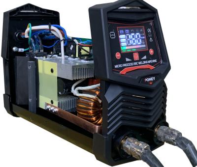 China Soldador negro For Metal Fabrication del arco de la soldadora de 140A 200A LED pequeño en venta
