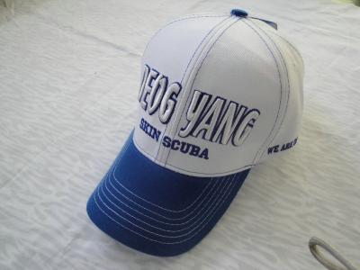China Fashion 100% Cotton Baseball Cap Visor 6 Panel For Youth , Adult for sale