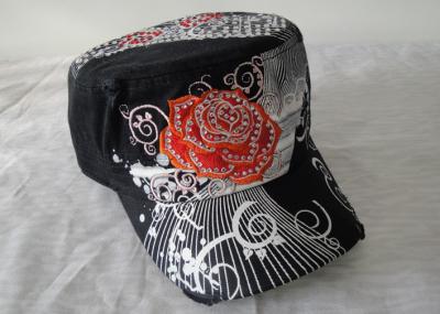 China Custom Embroidered Military Baseball Caps, Personalized Army Baseball Cap With Adjustable Velcro for sale