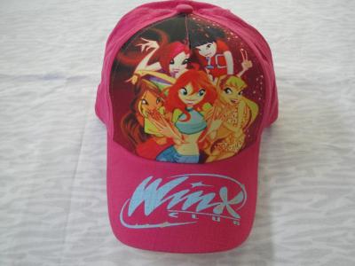 China 3d Embroidery Cartoon Cute Kids Baseball Caps Canvas / Acrylic For Girls for sale