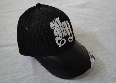 China Promotional Trucker Mesh Caps With 3d Embroidery Logo, Acrylic / Canvas 6 Panel Mens Baseball Caps for sale