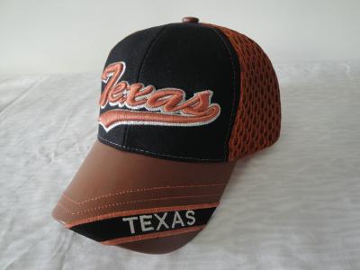 China 3D Embroidery Logo Fashion Mens Baseball Hats With Adjustable Velcro for sale