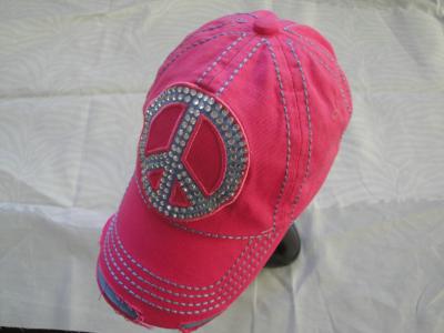 China 6 Panel Red Ladies Golf Caps 100% Cotton , Sports Cute Baseball Caps for sale