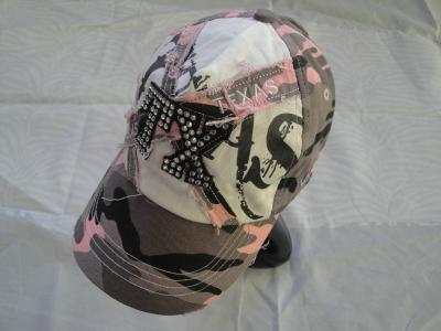 China 100% Cotton 6 Panel Ladies Golf Caps Fashion With Metal Buckle for sale