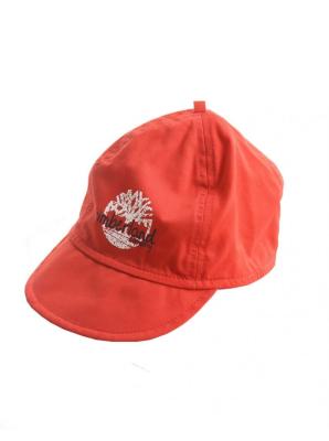 China Custom Printed Embroidery Red Kids Baseball Caps / Hats , 6-Panel For Youth for sale