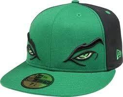 China Eco-Friendly Green Snapback Hip Hop Caps With Embridery Logo , Plastic Closure for sale