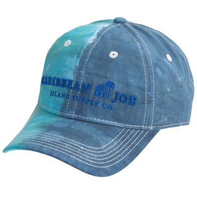 China Navy 3d Embroidery Cotton Canvas Baseball Caps , Front Panel With Full Buckram for sale