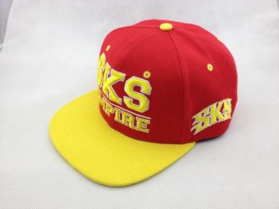 China Snapback Hip-hop Baseball Caps Man Hat with Puff 3D Embroidery Letters for sale