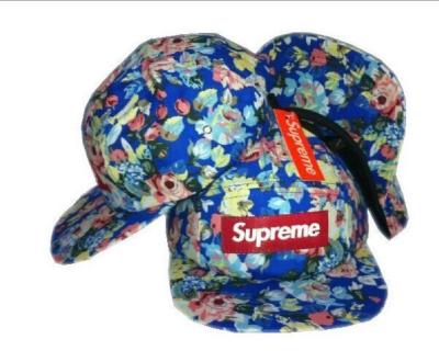 China Flat Brim Flower Hip Hop Baseball Cap Summer Camouflage Hats For Men for sale
