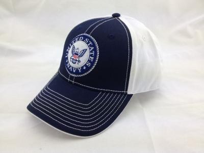 China Fashion 3D Embroidery Patch Baseball Cap Hat Military Style for sale
