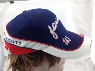 China Fashional Embroidered Baseball Caps Hat Applique Logo for Racing for sale