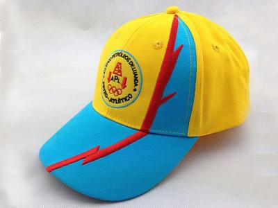 China Promotional Custom Logo Embroidered Baseball Caps with Metal Buckle for sale