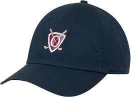 China Striped 3d Embroidery Plain Ladies Golf Caps , Silk Screen Printed With Plastic Buckle for sale