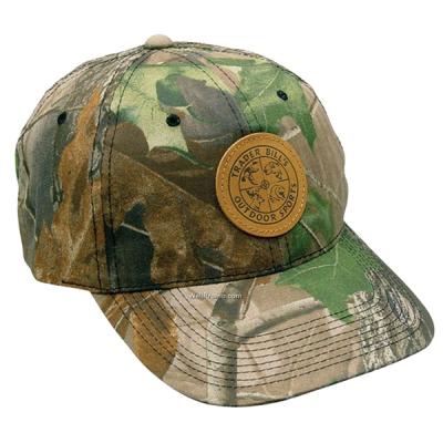 China Army Camo Cotton Military Style Baseball Cap Hat with 3D Embroidery Patch for sale