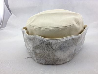 China Printed Fitted Cotton Military Cap Winter Army Hat with Flap for sale