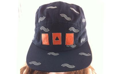China Leather Logo Snapback Baseball Caps Full Embroidery with Flat Bill for sale