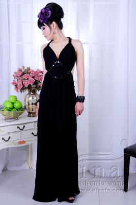 China Open Back Polyester Evening Wear Ladies Casual Dresses For Cocktail Party for sale