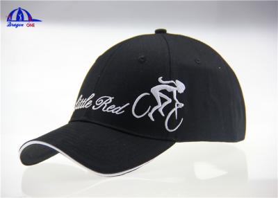 China Classic 6 Panel Cotton Embroidered Baseball Caps / Hats for Outdoor Sports for sale