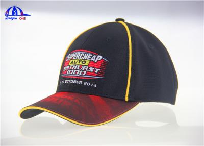 China 100% Polyester Ottoman 6 Panel Embroidered Baseball Caps With Submilation Logo for sale