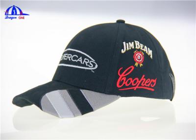 China Customizable 100% Cotton 3D Embroidered Sport Baseball Cap 6 Panel for College Youth for sale