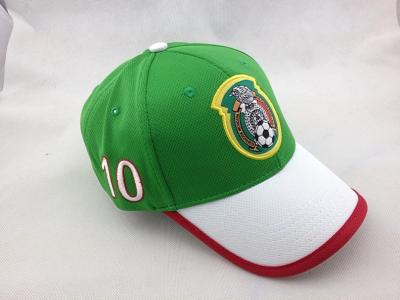 China Sports Six Panel Embroidered Baseball Cap Soccer Hat for Football Game for sale