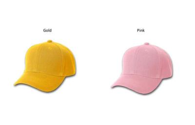China Blank fitted Cotton Baseball cap for camper / outdoor kids baseball caps for sale