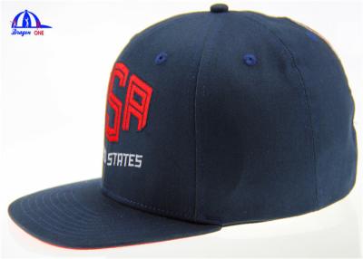 China Adjustable Large Snapback Baseball Caps / College Baseball Caps for Men for sale