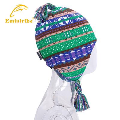 China Knit Beanie Hat Winter Ski Knit Hat for sale