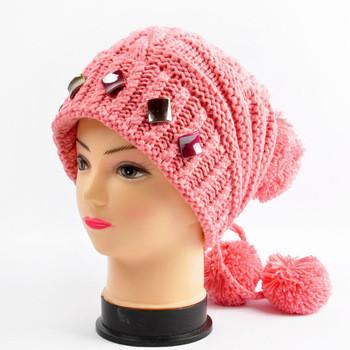 China 2014 Newest Style knitted winter hat,knitted beanie hat,knitted hat for sale