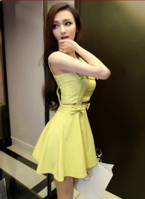 China Strapless Double Strap Wedding suits short casual ladies dresses for party for sale