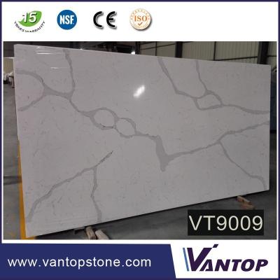 China Good Price Cambria Calcutta Marble Engineering Quartzite Slab for Kitchen for sale