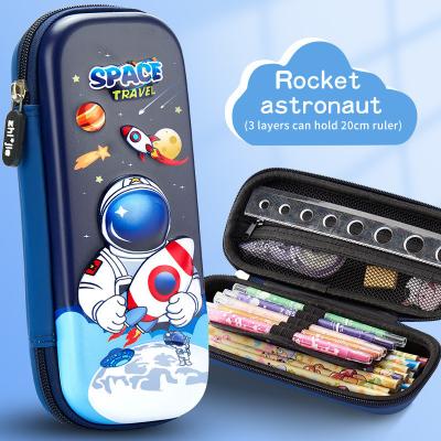 China Versatile and Practical EVA Pencil Case with 3 Layer Classification Design for sale