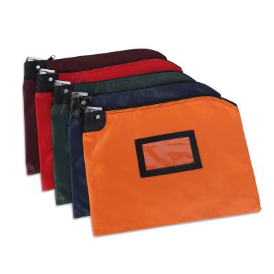 China LAMINATED NYLON LOCKING DEPOSIT BAGS - 15W X 11H - READY TO SHIP for sale