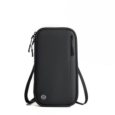 China NEW MULTI-FUNCTIONAL CARD BAG FOR OVERSEAS TRAVEL PORTABLE DOCUMENT BAG RFID WATERPROOF MULTI-CARD NECK for sale