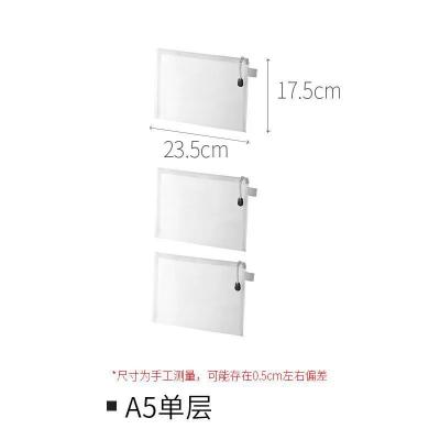 China A4 TRANSPARENT PAPER BAG NYLON NET TEST PAPER HOMEWORK THICKENED TEXTBOOK STORAGE BAG PEN BAG STUDENT SUPPLIES for sale