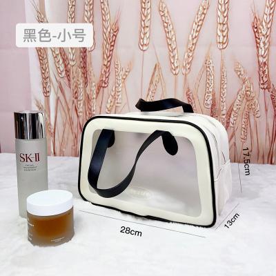 China LARGE CAPACITY DRY AND WET SEPARATION MAKEUP BAG WOMEN'S PORTABLE COSMETICS STORAGE BAG 2024 NEW TOILETRY BAG TRAVEL BAG for sale