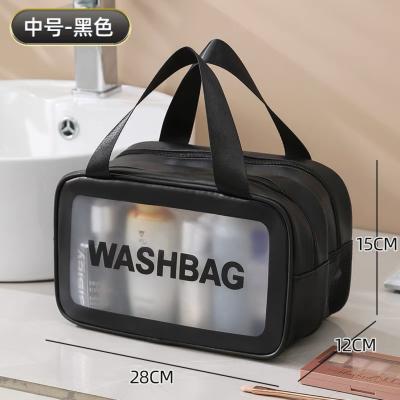 China LARGE CAPACITY DRY AND WET SEPARATION MAKEUP BAG WOMEN'S PORTABLE COSMETICS STORAGE BAG 2024 NEW TOILETRY BAG TRAVEL BAG for sale