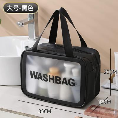 China LARGE CAPACITY DRY AND WET SEPARATION MAKEUP BAG WOMEN'S PORTABLE COSMETICS STORAGE BAG 2024 NEW TOILETRY BAG TRAVEL BAG for sale