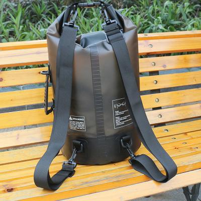 China BEACH BAG WATERPROOF BUCKET BAG TRANSPARENT PVC WATERPROOF BUCKET BAG DRIFT WATERPROOF BAG SWIM BAG for sale