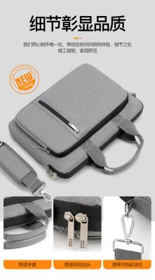 China ANTI-SEISMIC COMPUTER BAG CROSS-BORDER HAND BILL SHOULDER BUSINESS NOTEBOOK BAG 14/15.6/17.3 INNER BAG BRIEFCASE for sale