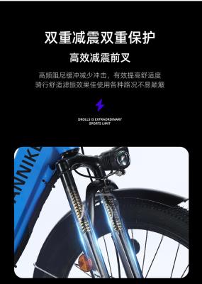 Cina Elettronica Nuova bicicletta elettrica mountain bike adulto retro off-road velocità variabile amplificatore bicicletta elettrica in vendita